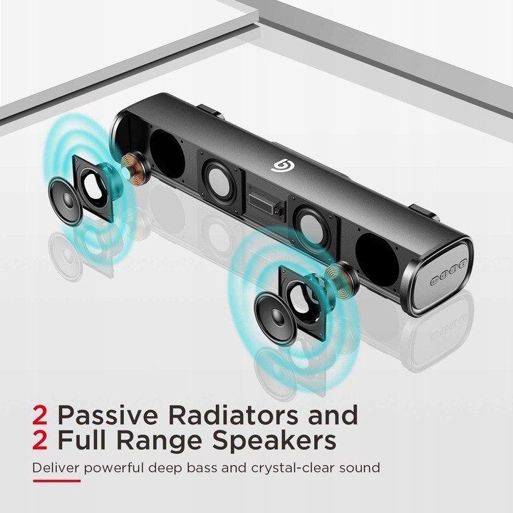 SOUNDBAR BOMAKER TAPIO I 2.0 BLUETOOTH BLACK HIT!